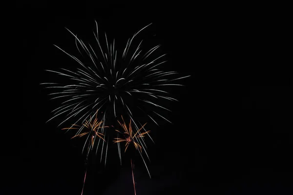 Fireworks night show in London, United Kingdom - Stock Image - Everypixel