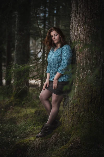 beautiful woman, chubby model - Stock Image - Everypixel