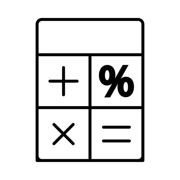 Calculator Line Icon Stock Vector Image by ©leshkasmok #136291456