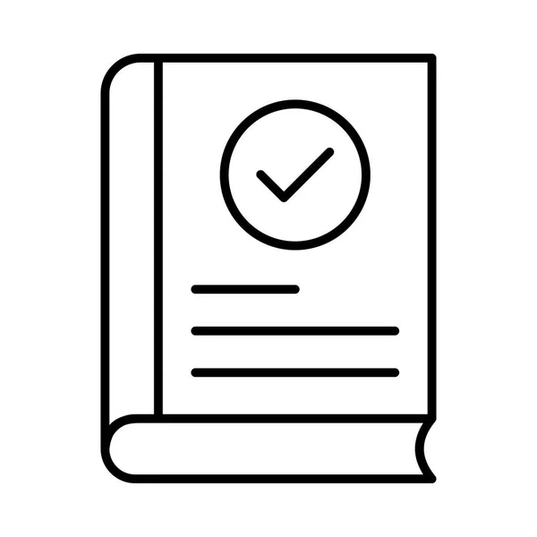 Placard Done List Isolated White Background Stock Vector by ...