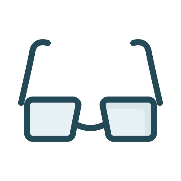 Glasses White Background Beige Shadow Stock Vector by ©dinosoftlabs ...