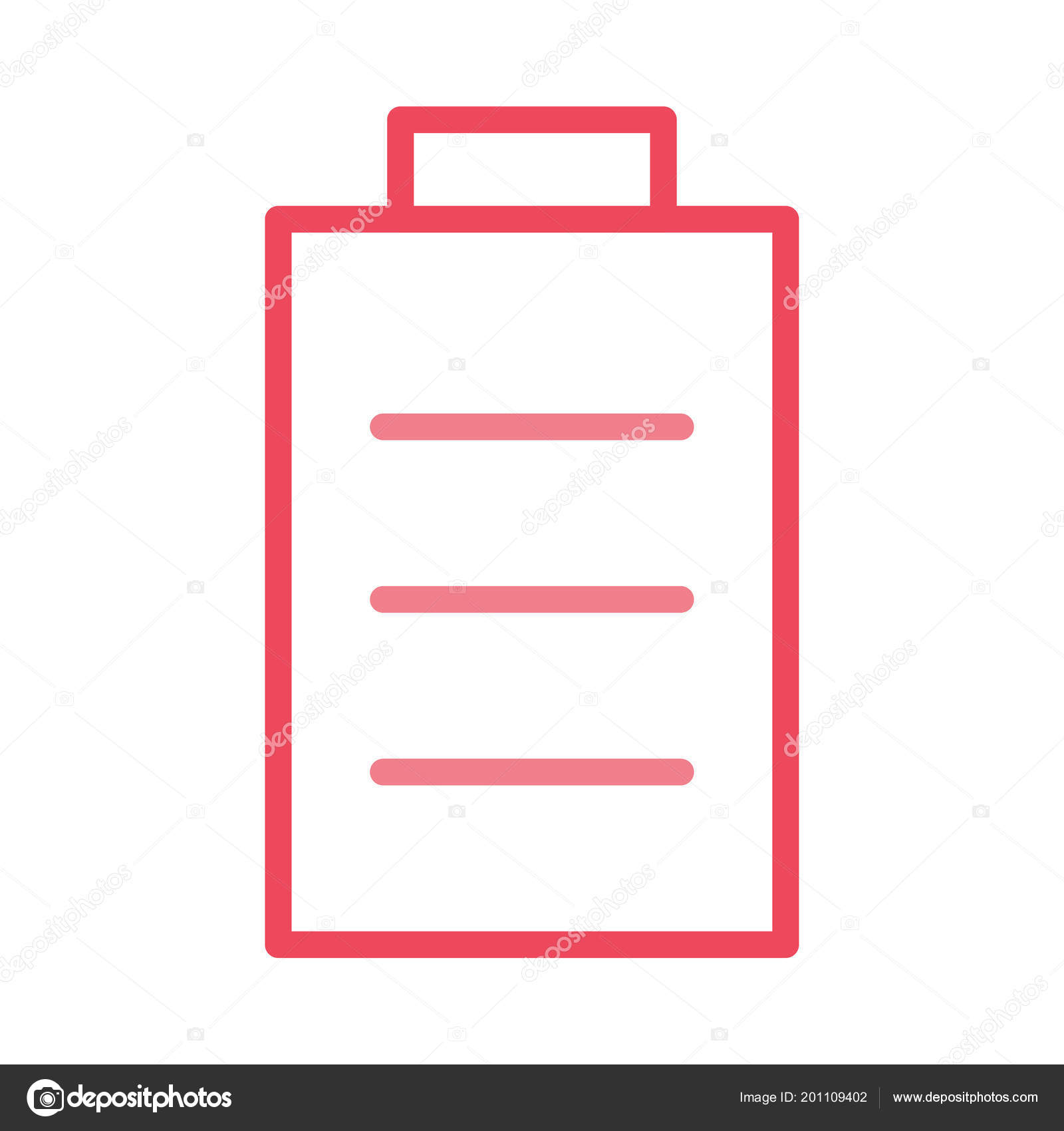 Big Red Battery Isolated White Background Stock Vector by ©dinosoftlabs ...