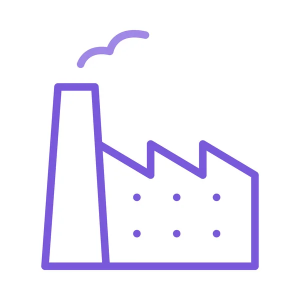 Green Factory Isolated White Background Stock Vector by ©dinosoftlabs ...