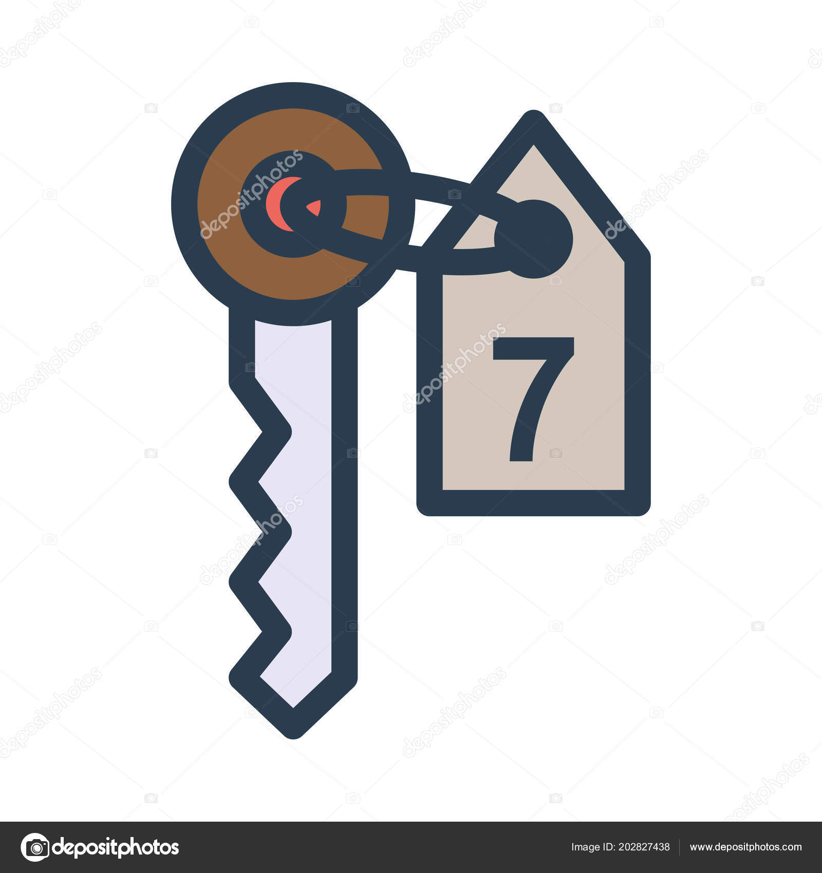 Key Icon Vector Illustration Stock Vector by ©dinosoftlabs 202827438