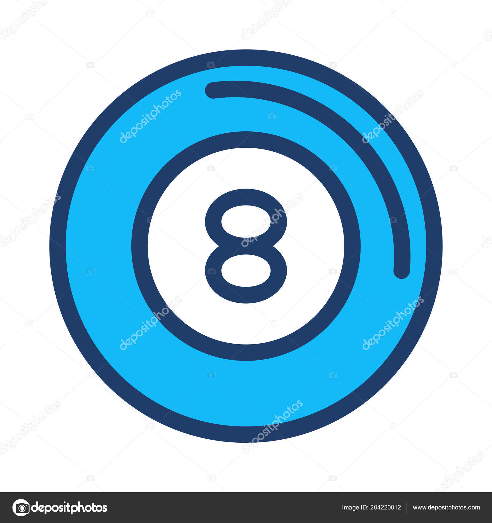 Gambler Style Vector Illustration Stock Vector by ©dinosoftlabs 204220012