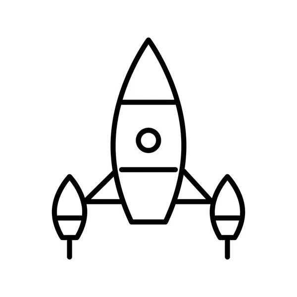 Simple Rocket Icon Vector Illustration Stock Vector by ©dinosoftlabs ...