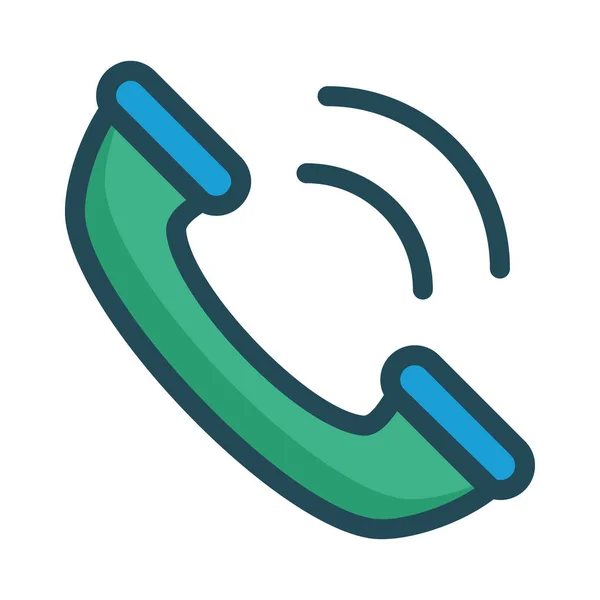 Telefon Ikon Vektor Illustration Stockvektor af ©dinosoftlabs 205429010