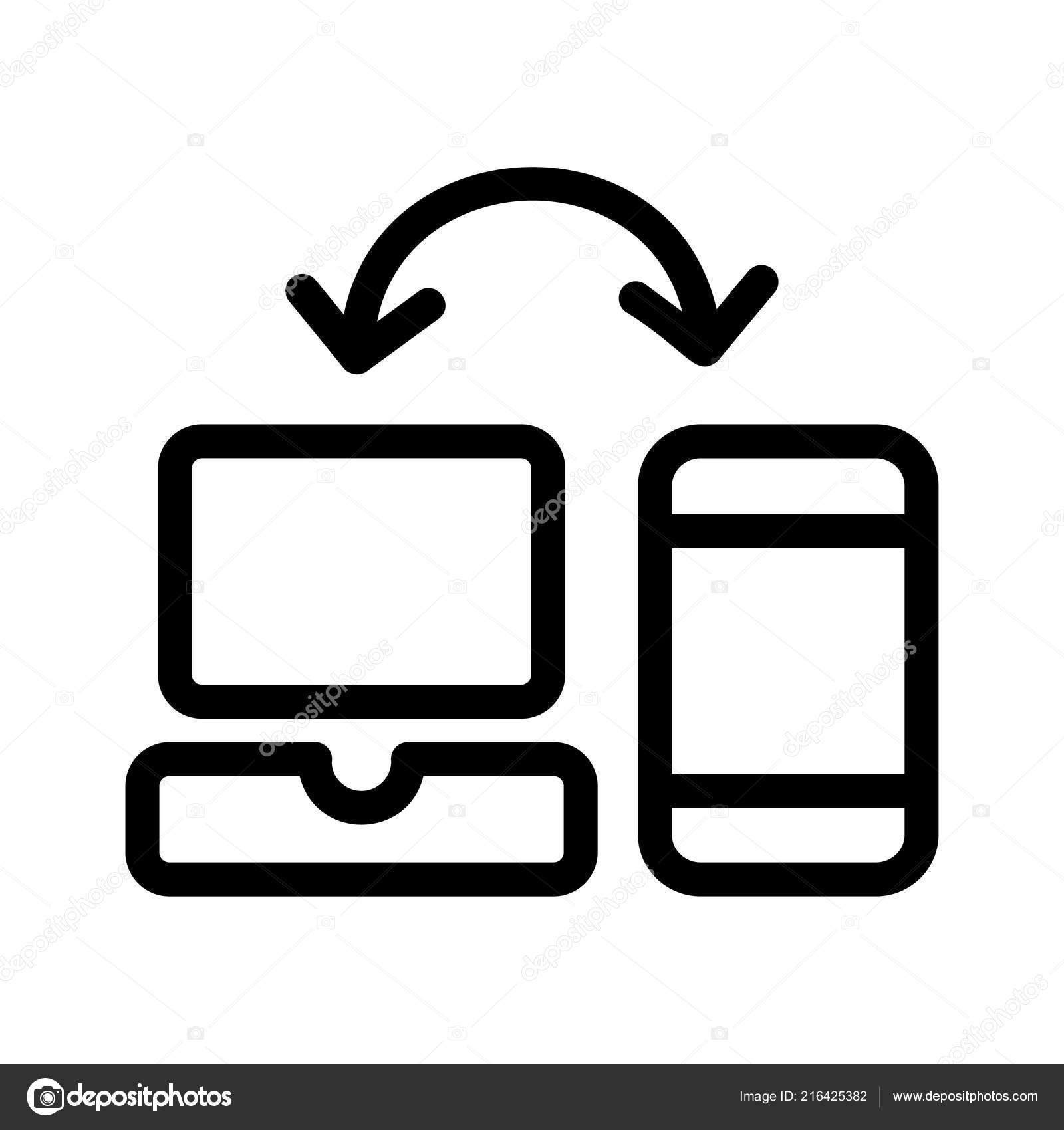 Network Sharing Icon Vector Illustration Stock Vector by ©dinosoftlabs ...