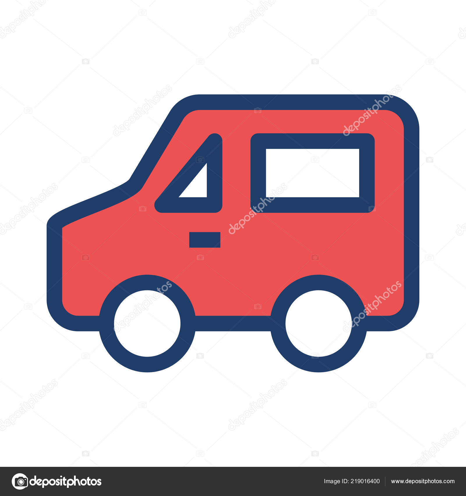 Mobil Kuning Pada Latar Belakang Putih Dengan Titik Titik Berwarna ...