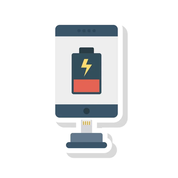 Battery Mobile Charge Vector Illustration Stock Vector by ©dinosoftlabs ...