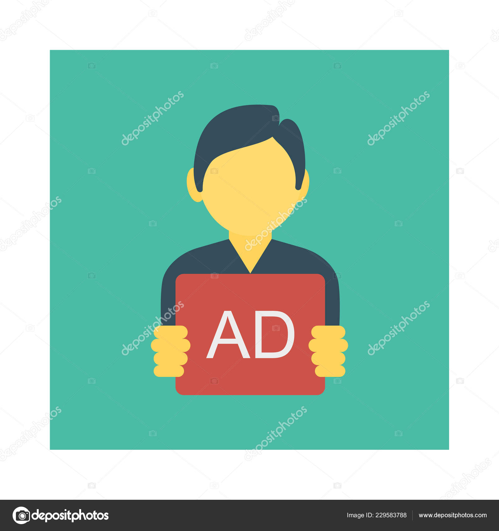 Advertisement Marketing Ads Vector Illustration Stock Illustration by ...