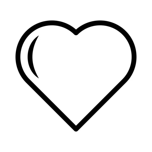 Icono Del Corazón Vector Ilustración Vector de Stock de ©dinosoftlabs ...