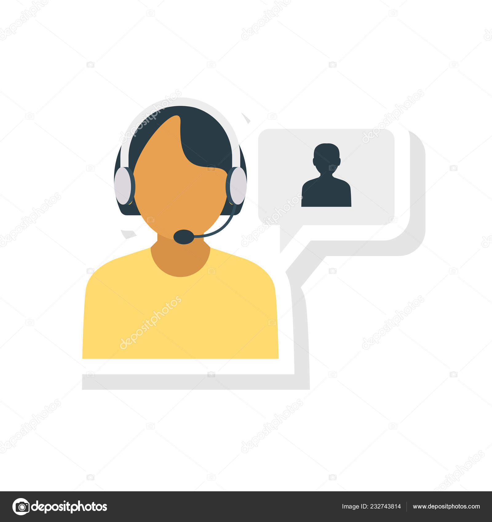 Support Services Bubble Vector Illustration Stock Vector by ...