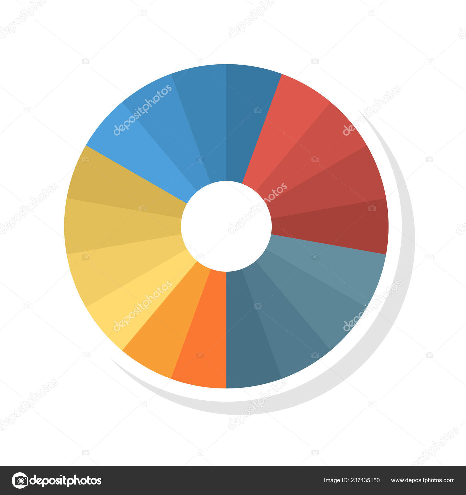 Pantone Color Muestra Vector Ilustración Vector de Stock de ...