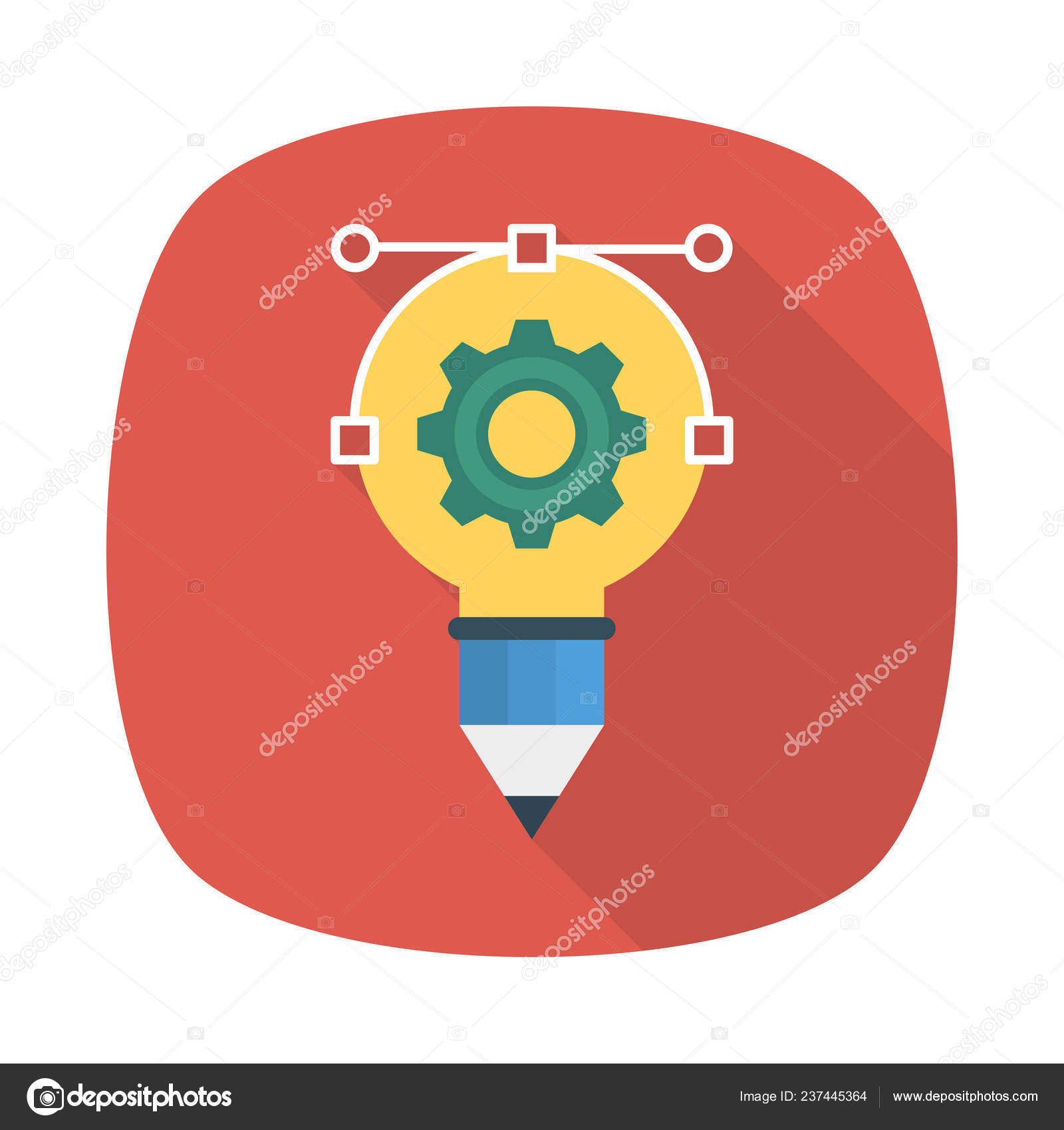 Creative Curve Design Vector Illustration Stock Vector by ©dinosoftlabs ...