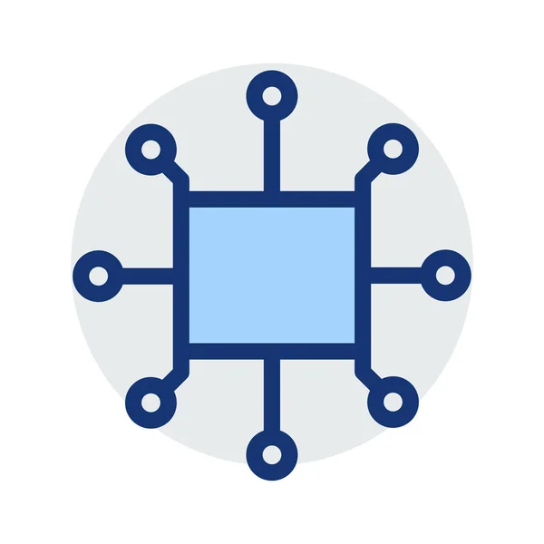 Connection Network Affiliation Vector Illustration Stock Vector Image ...