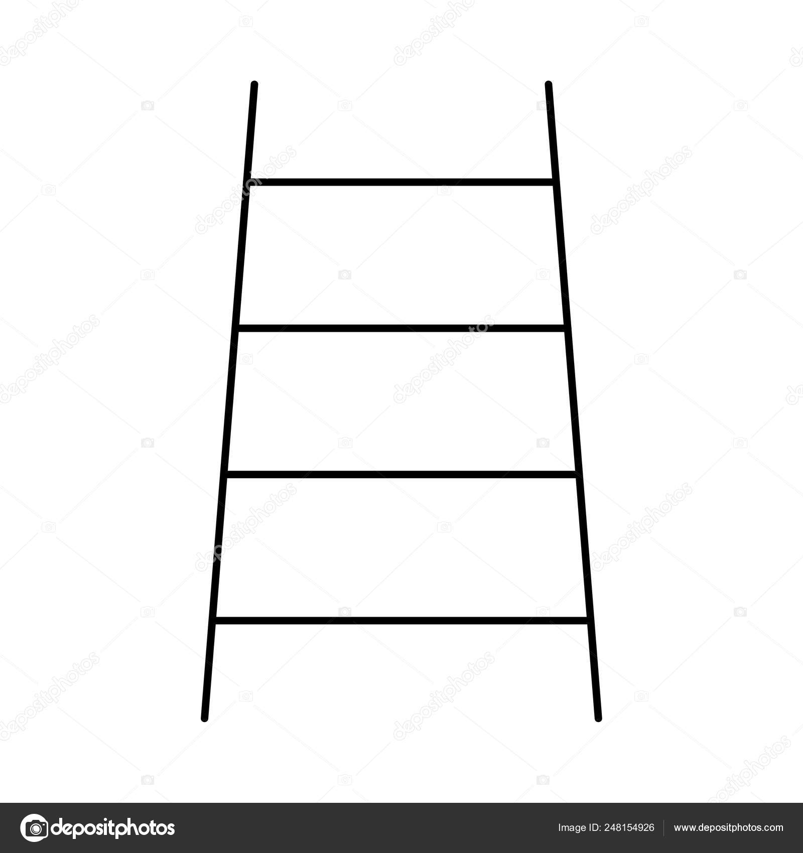 Ladder Construction Tools Vector Illustration Stock Vector by ...
