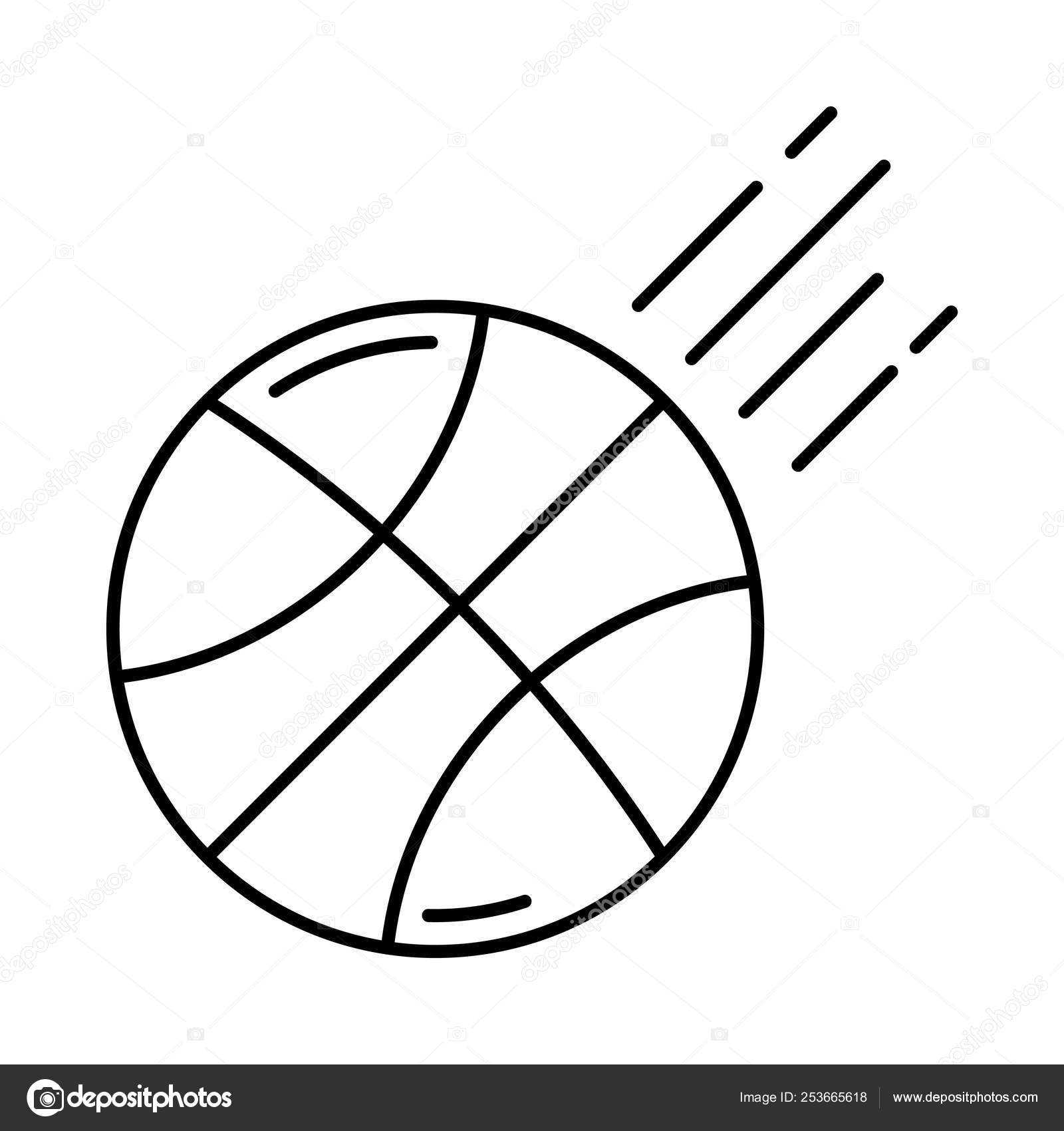Ball Throw Sport Vector Illustration Stock Vector by ©dinosoftlabs ...
