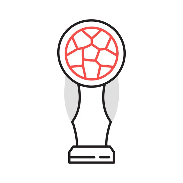 Gambar Vektor Penghargaan Sepak Bola Piala Vektor Stok oleh ...