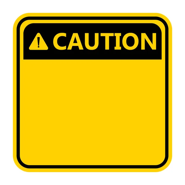 Symbol yellow caution sign icon on white background Stock Vector Image ...