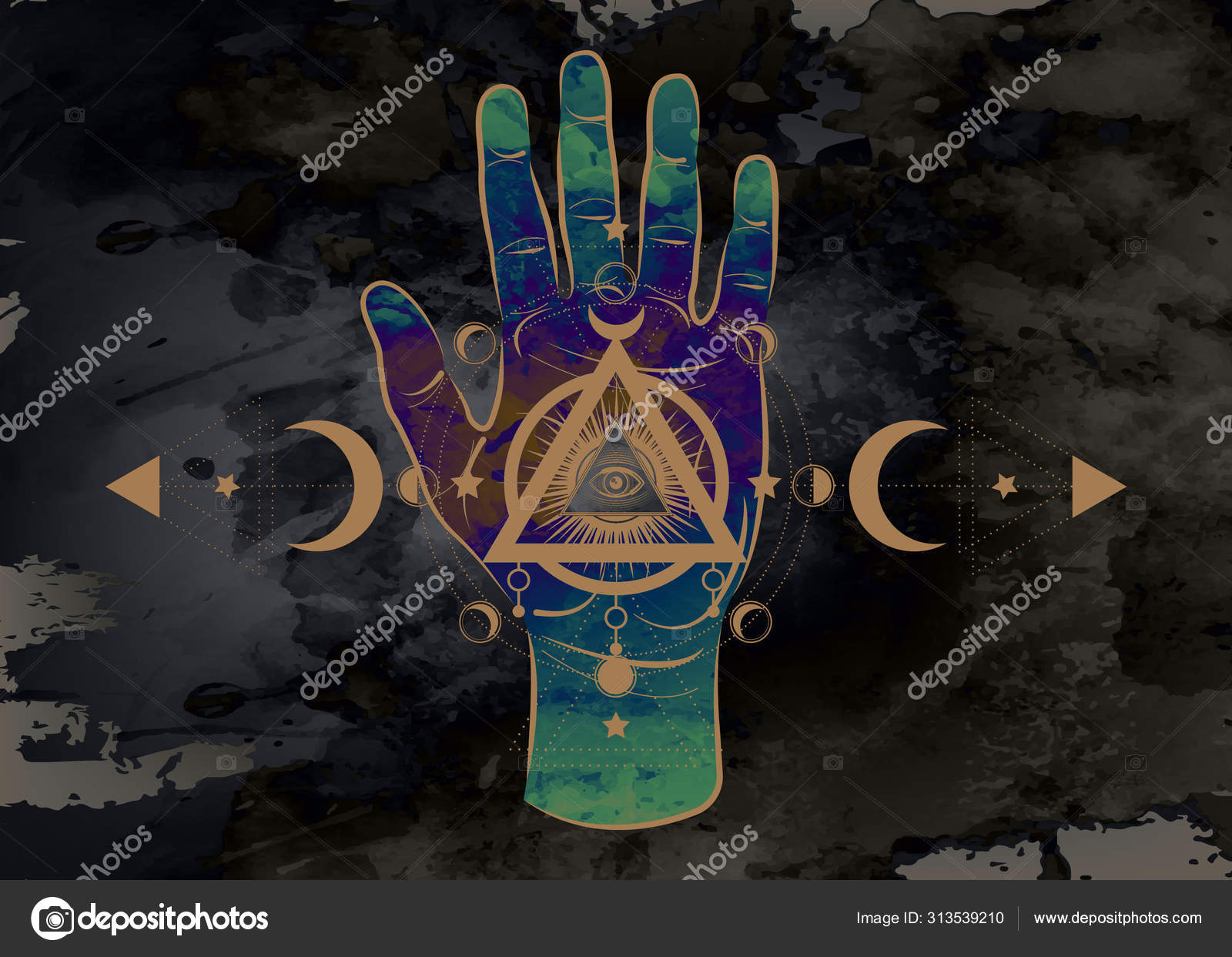 Third Eye Pyramid Wallpaper