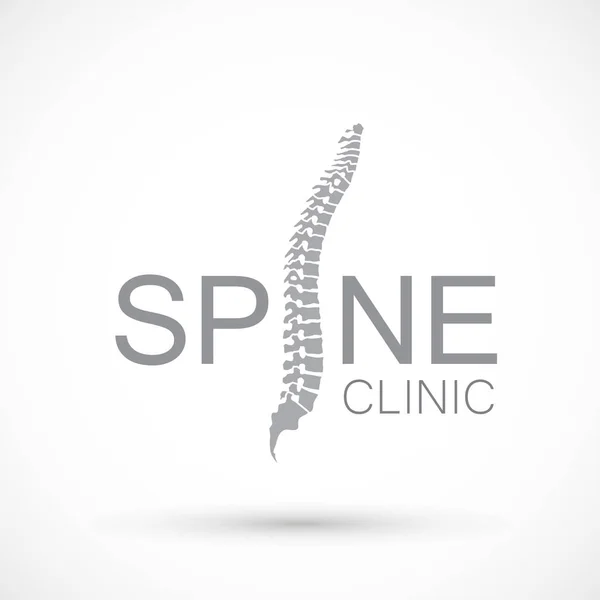 Medical diagnostic spine center logo Stock Vector by ©shekaka 72342655