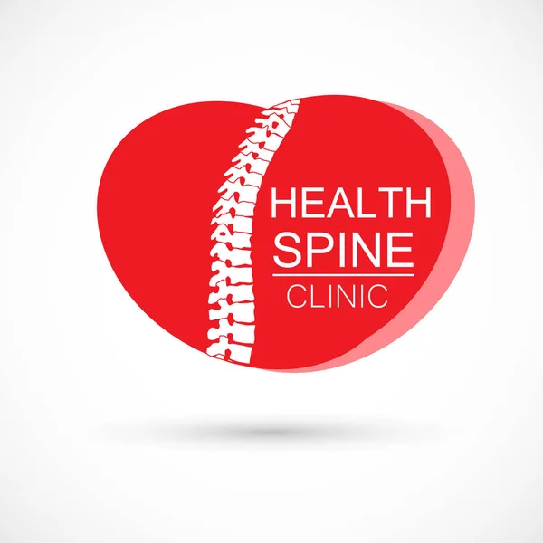 Medical diagnostic spine center logo Stock Vector by ©shekaka 72342655