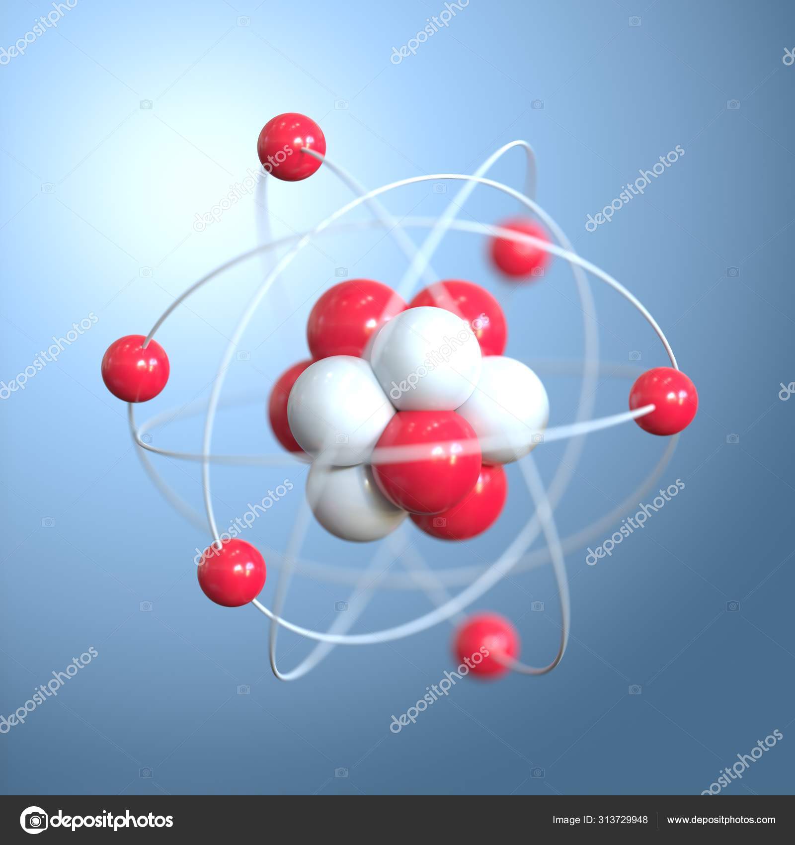 Sodium Atom 3d Model