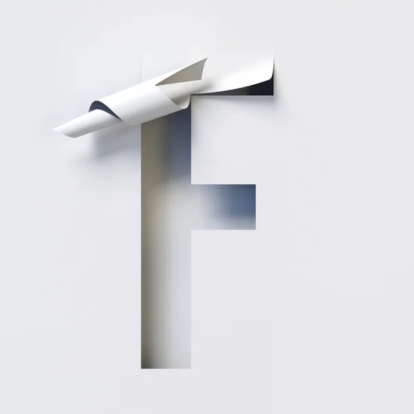 Cut Out Curled Paper Font Rendering Number Stock Photo by ©koya979 313729230