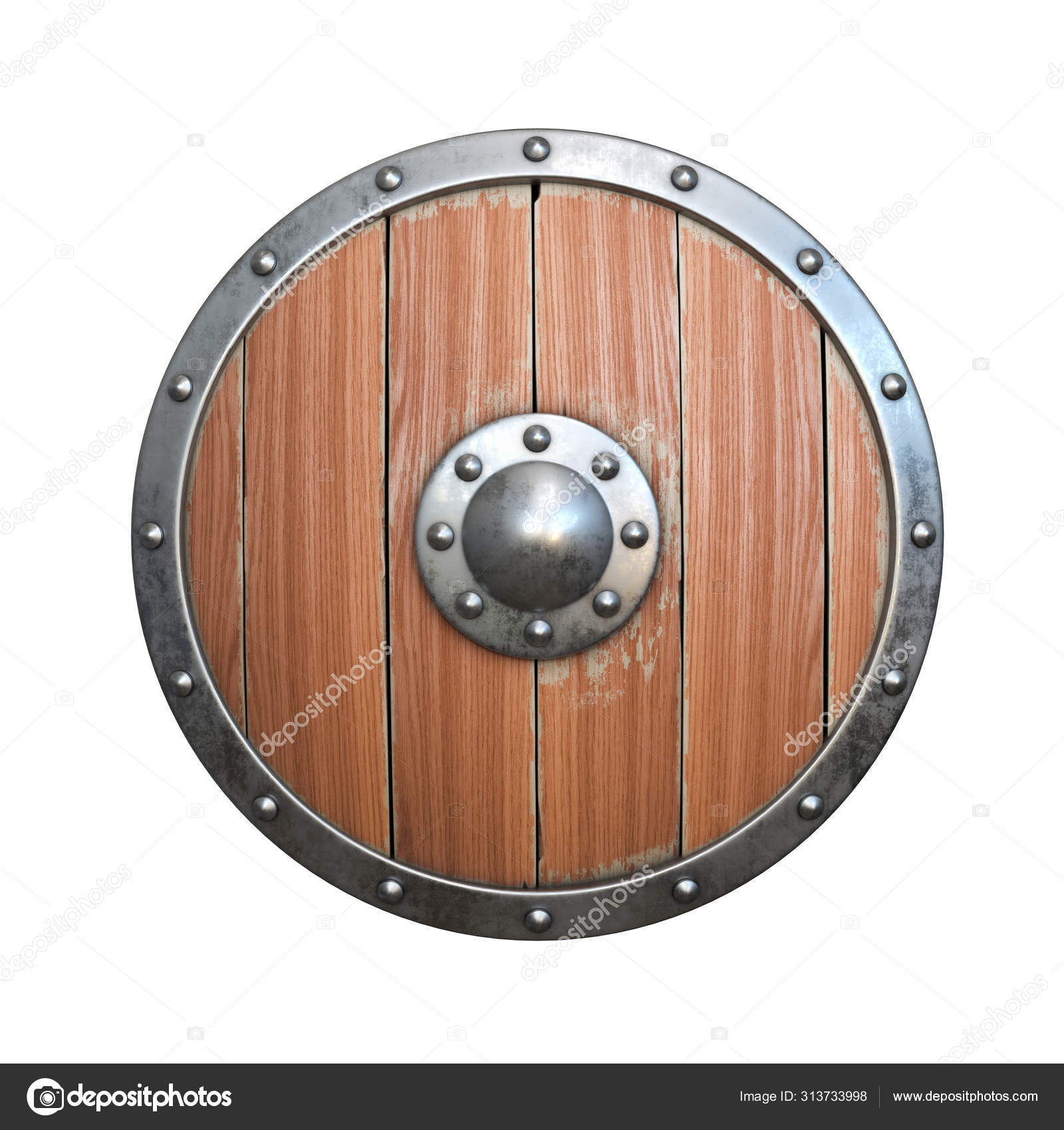 Round Medieval Shields