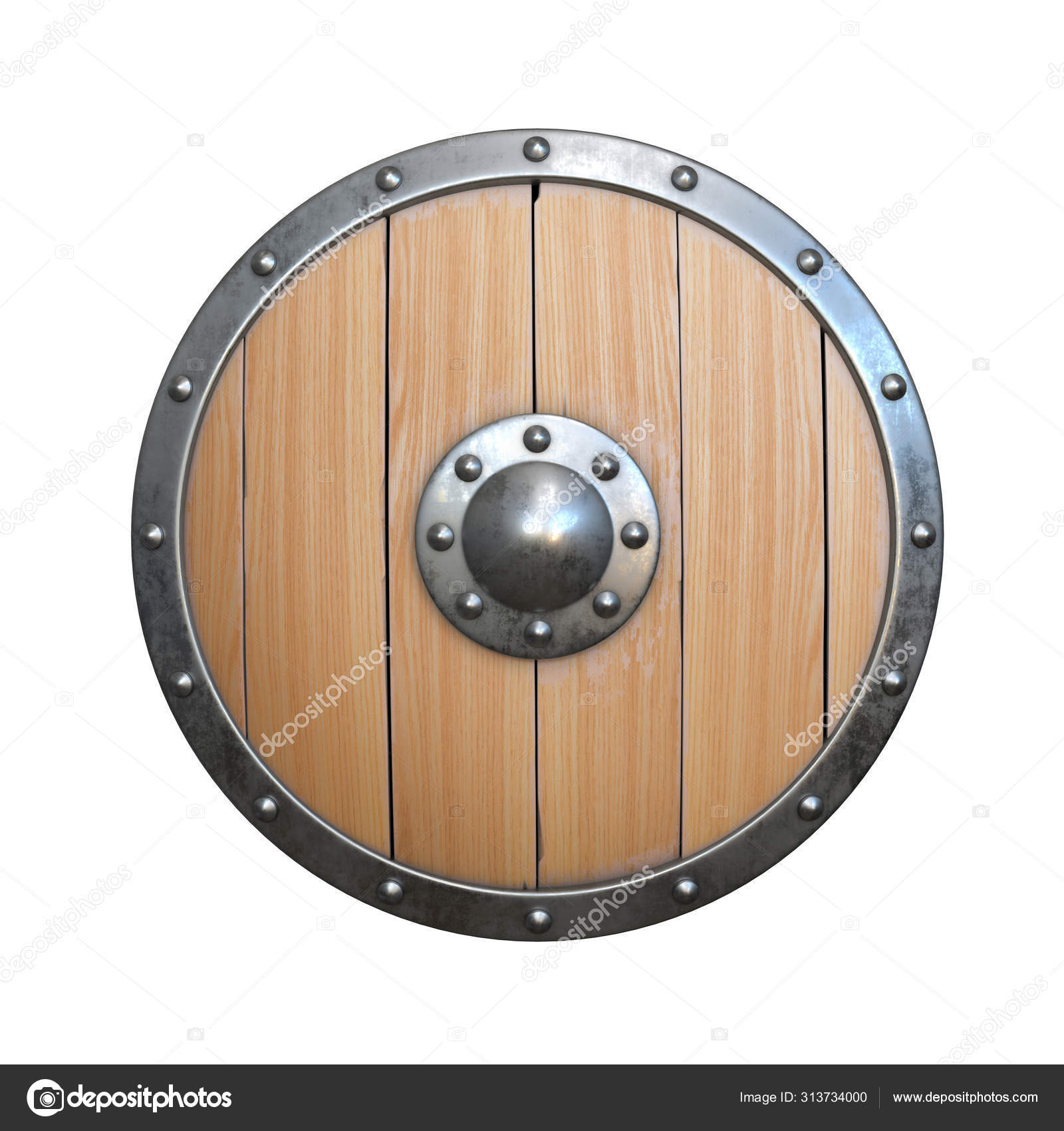 Round Medieval Shields