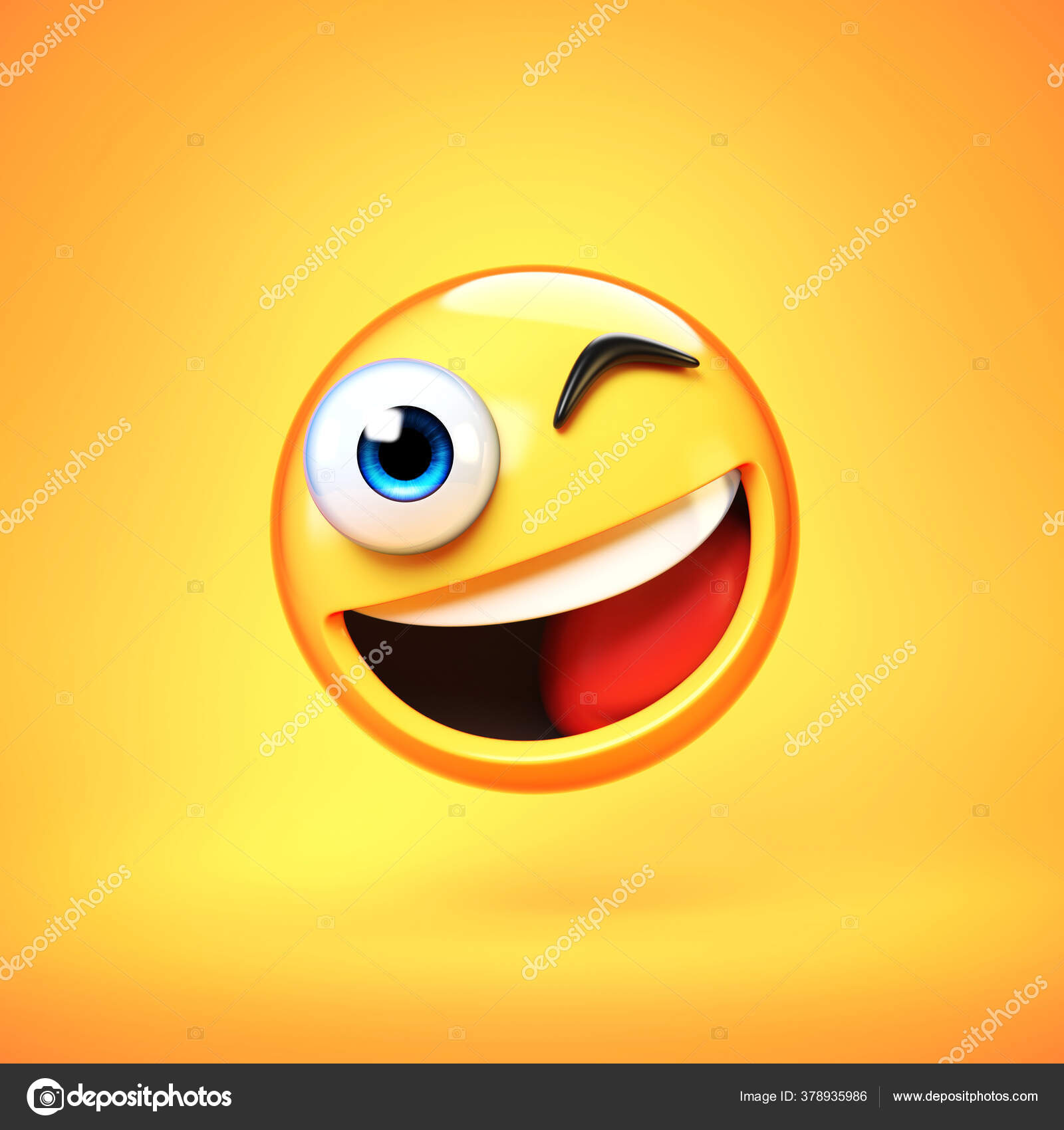 Fantastico Sfondo Con Faccina Sorridente