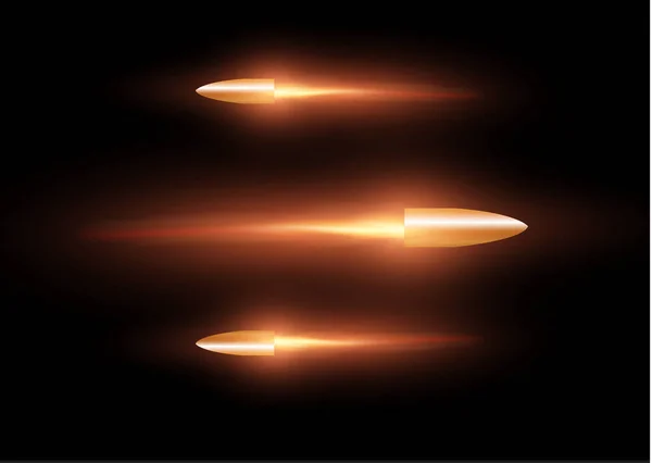 Flying bullet transparent Vector Art Stock Images | Depositphotos