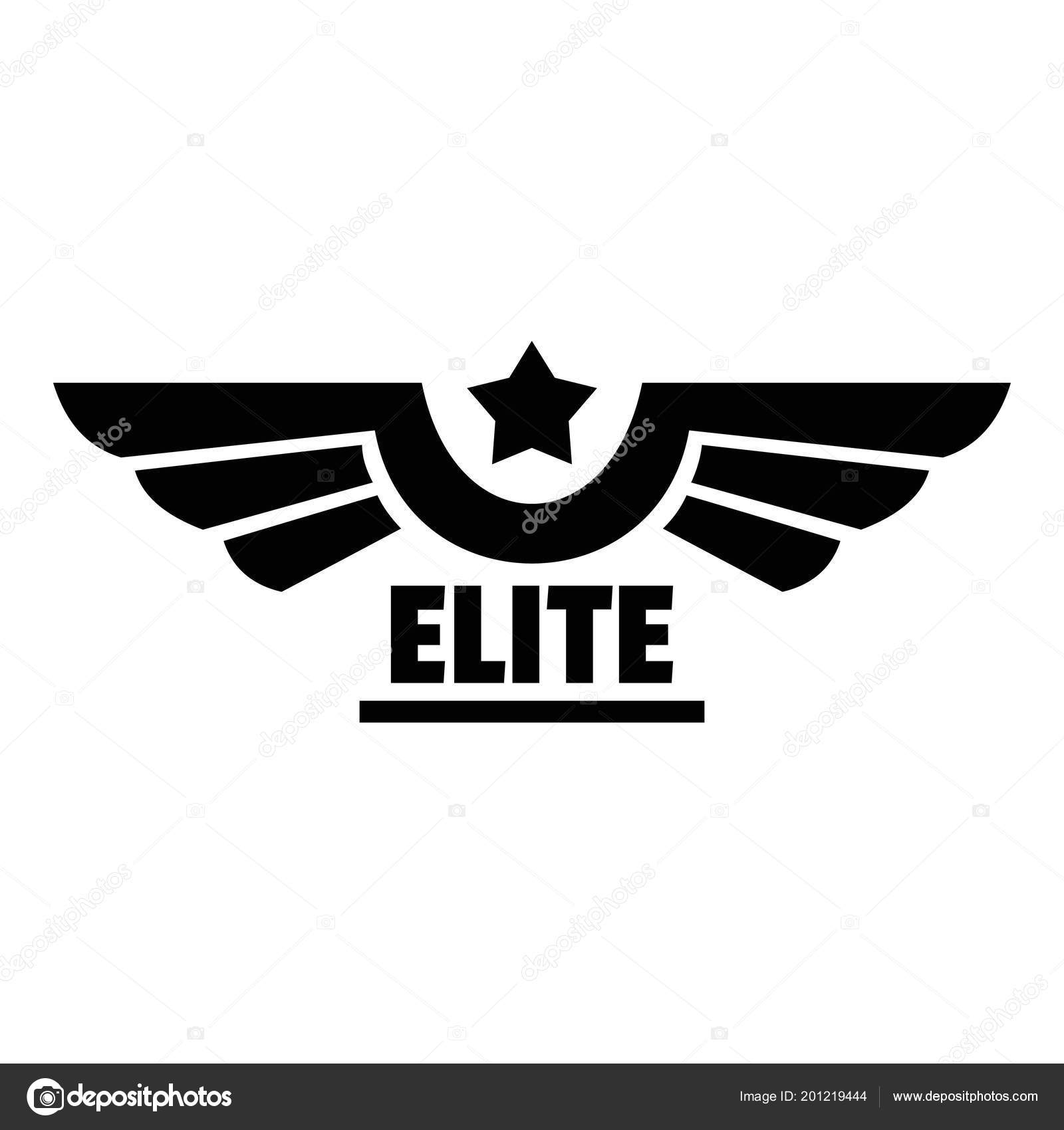 Elite logo, simple style Stock Vector by ©anatolir 201219444