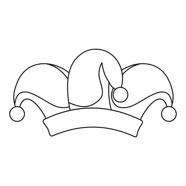 Hat Jester Clipart Outline Drawing Clip Cliparts Jokers Vector ...