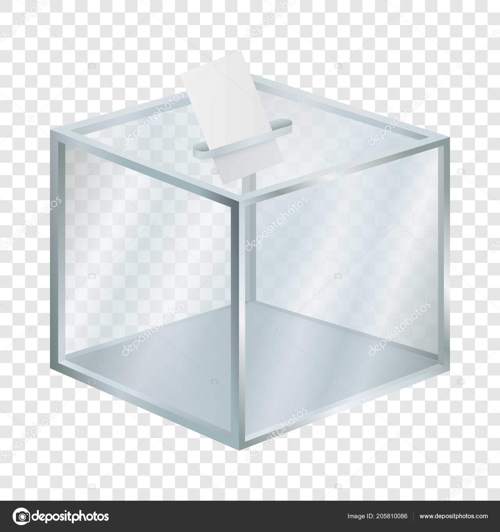 Empty election box mockup, realistic style Stock Vector by ©anatolir ...