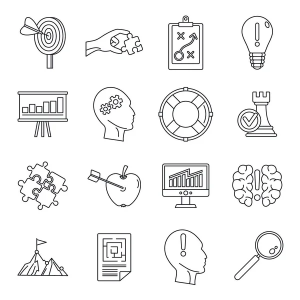 Working Space Icon Set Thin Line Style Stock Vector Image by ©slalomop ...