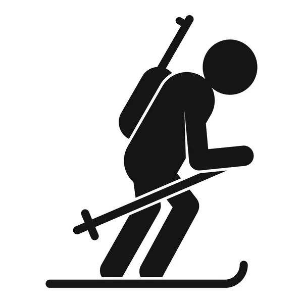 Cartoon Skier Crash