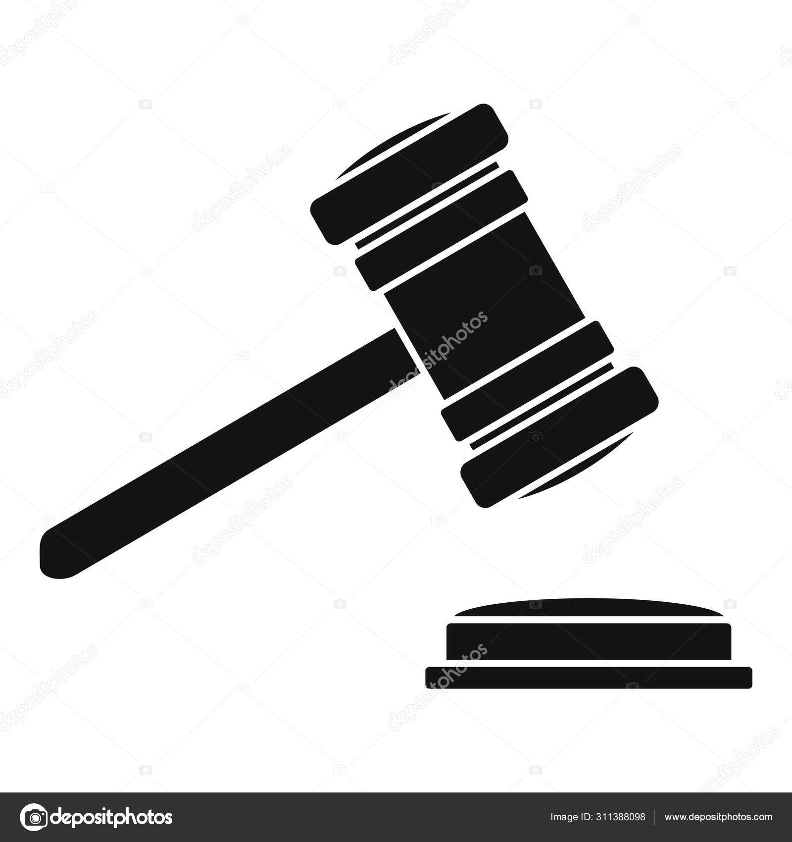 Judges Gavel Vector