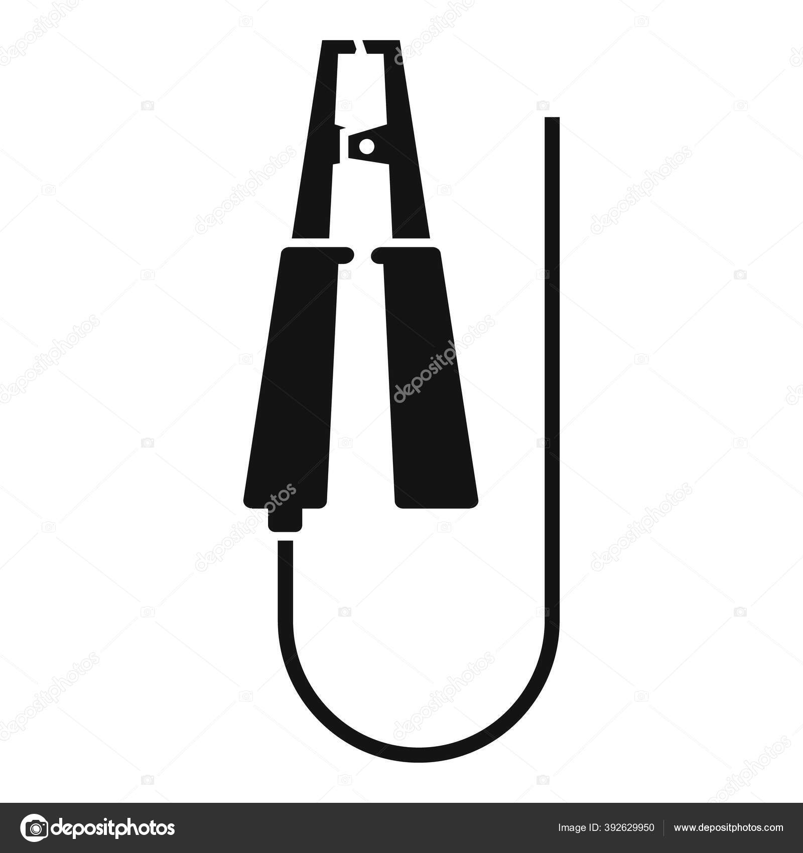 Electric car clamp icon, simple style Stock Vector Image by ©anatolir ...