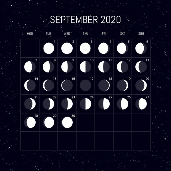 100,000 Phases lunar plan illustrated Vector Images | Depositphotos