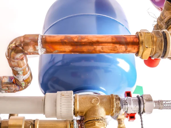 Expansion of copper pipe Stock Photos, Royalty Free Expansion of copper ...