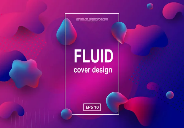 Liquid color background design Stock Vector Image by ©darkovujic #257359450