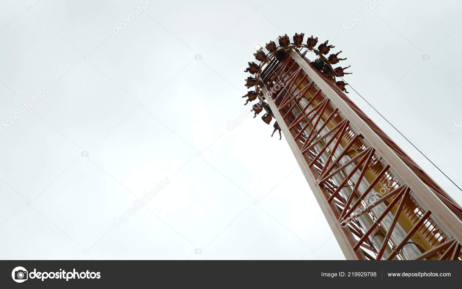 Drop tower. With most drop towers, a gondola carrying riders is lifted ...