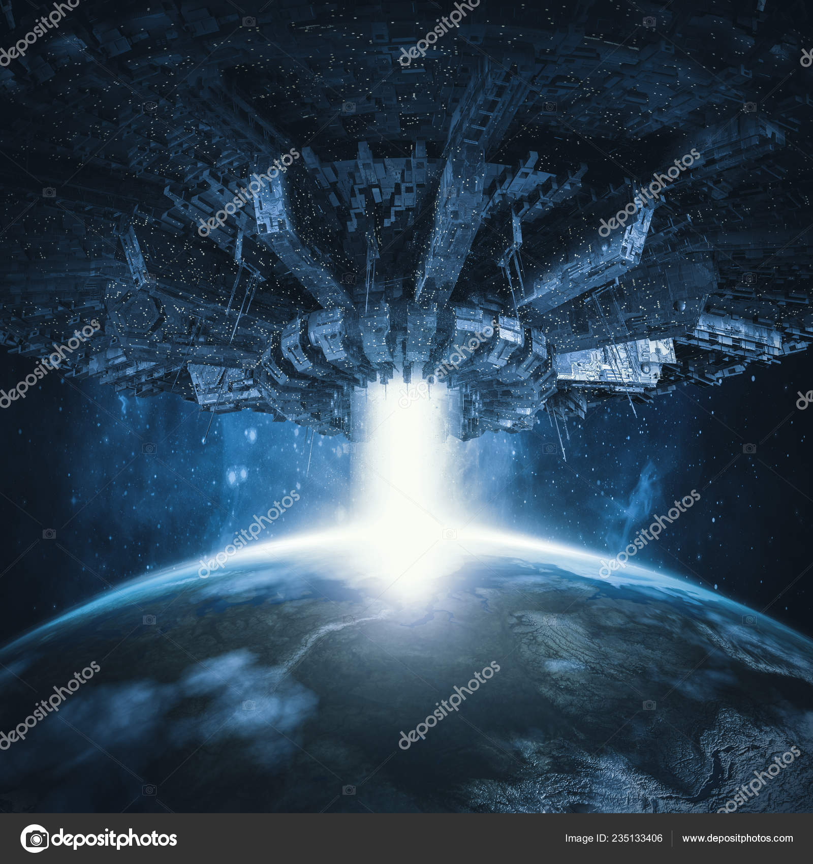 Alien Spaceship Designs