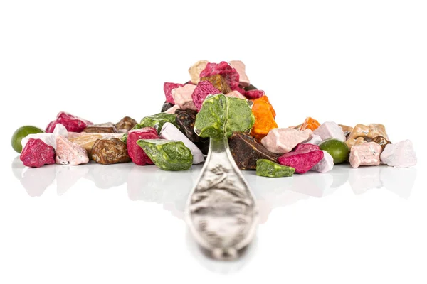 Chocolate stone candy isolated on white Stock Photo by ©PIXbank 306251274