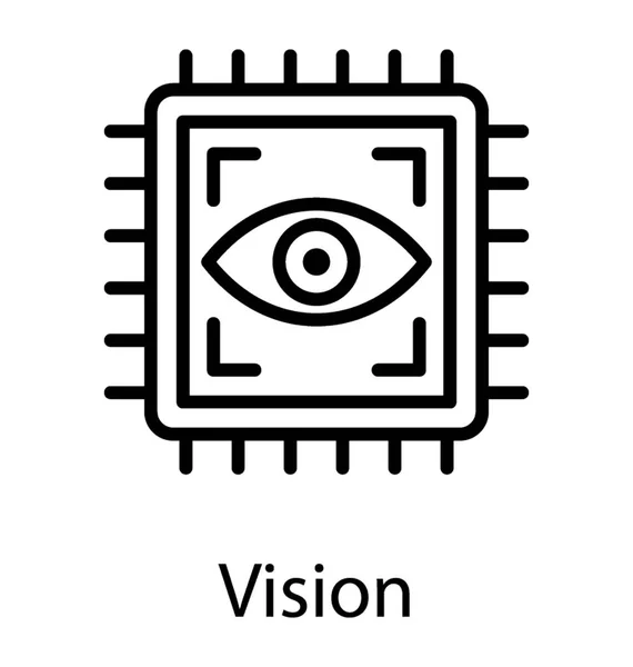 9,591,905 Computer vision icon Vector Images | Depositphotos