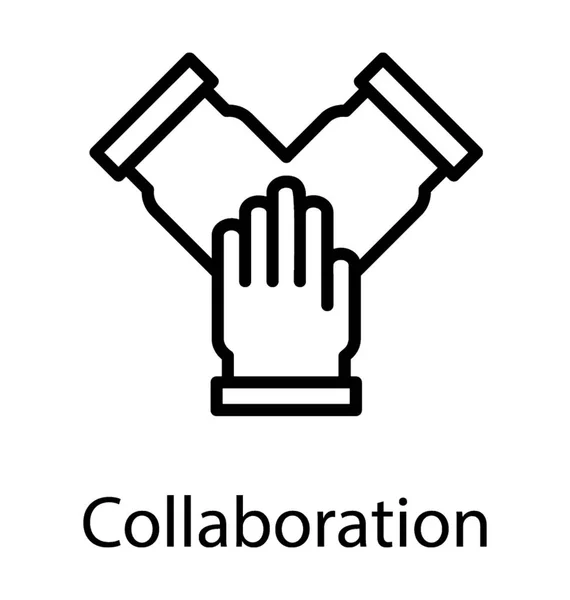 Collaboration Hands Icon