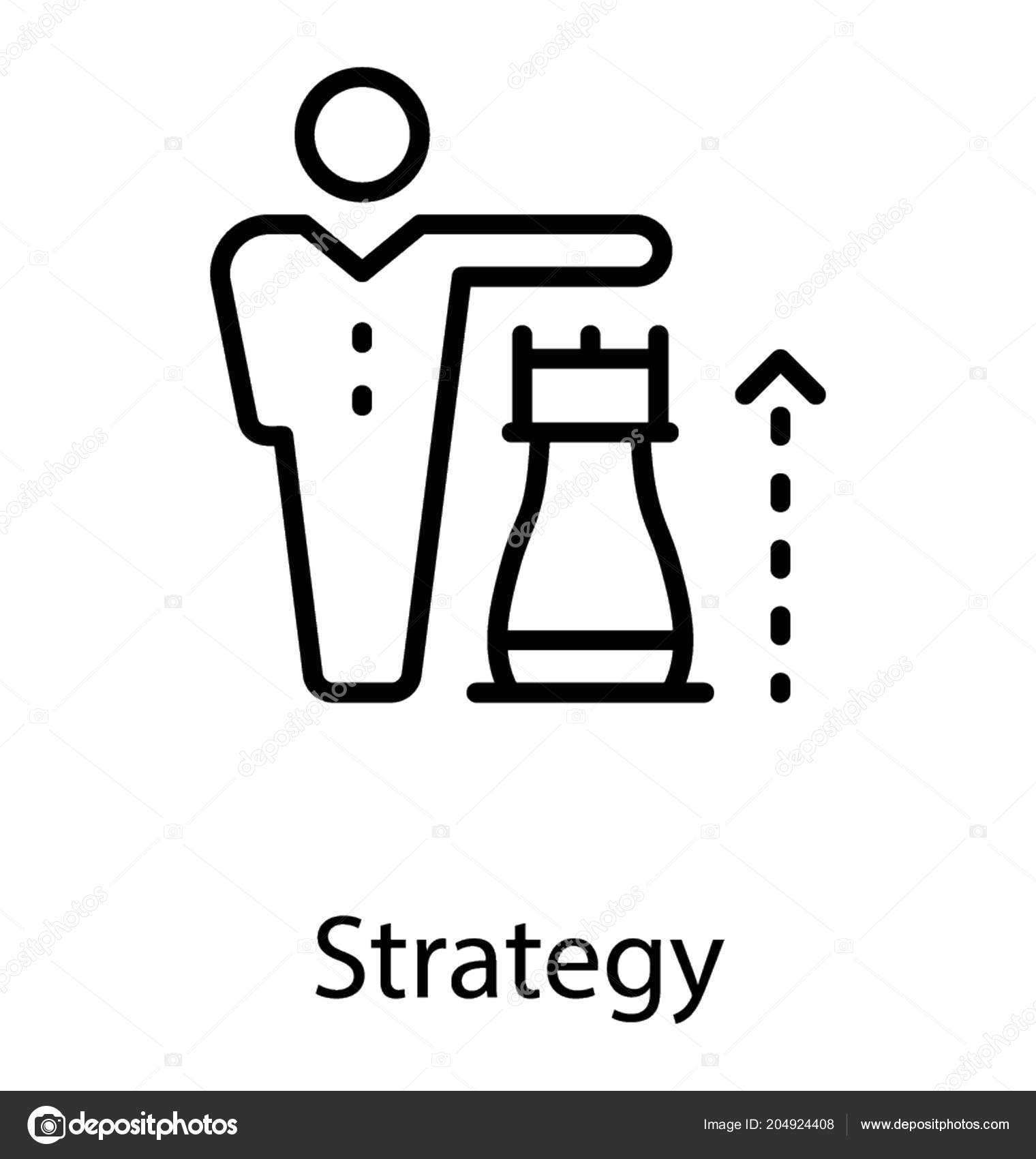 Man Pointing Height Chess Piece Arrow Symbolising Upward Direction ...