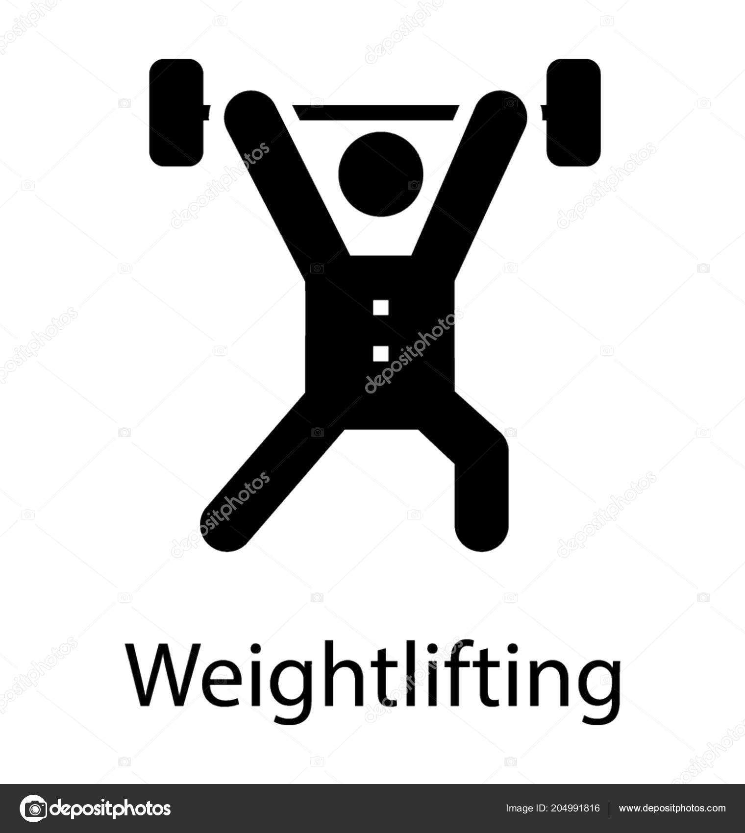 Human Avatar Lifting Heavy Weights Showcasing Weightlifting Concept ...